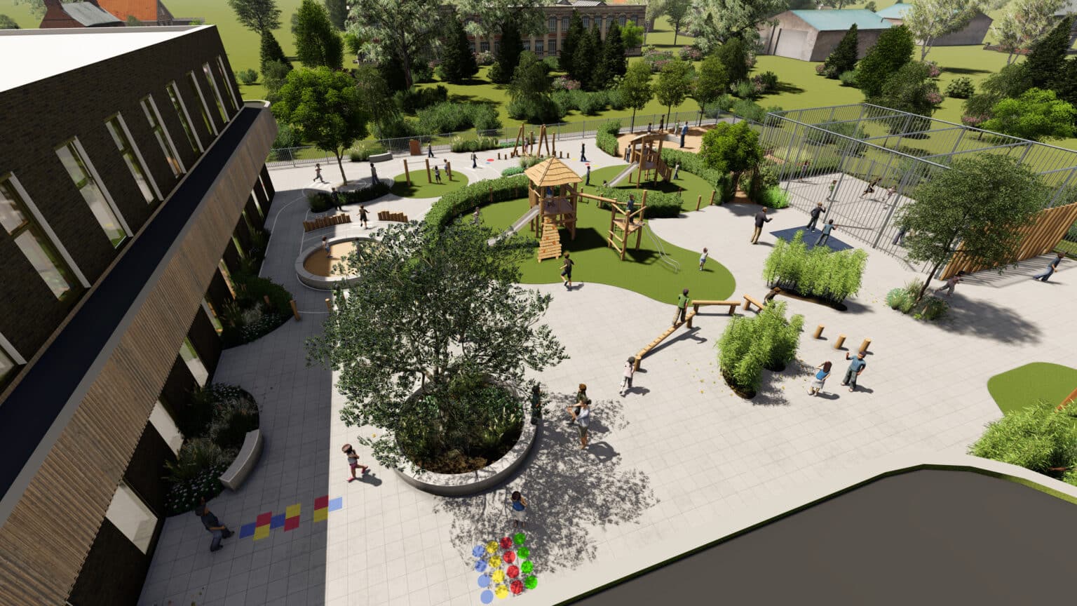 Schoolplein inrichten - Van Ee Speel